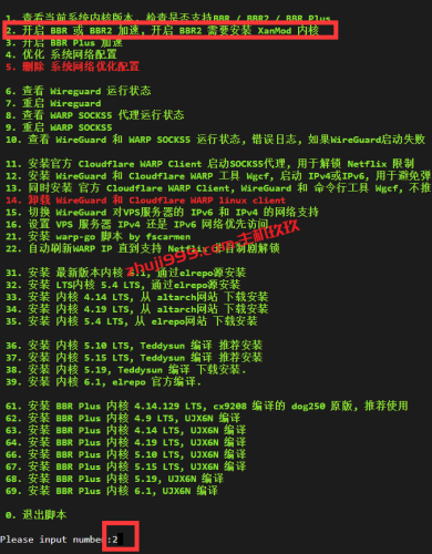 Linux系统内核及BBR网络优化一键安装脚本（支持开启BBR、BBR2、BBR Plus） - 主机玖玖